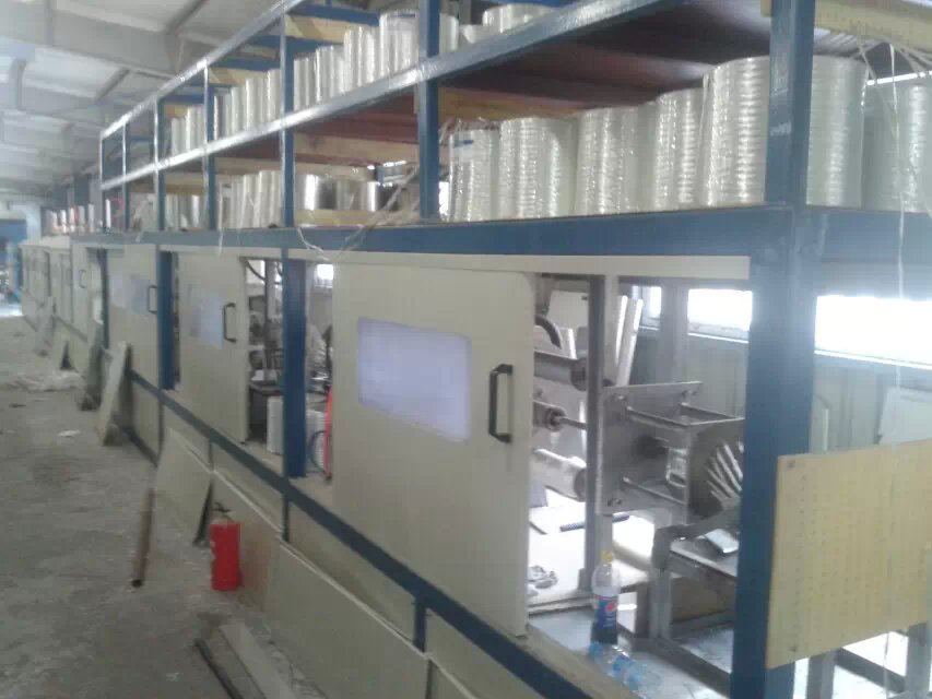 Glass Fiber Bar GFRP Rebar Pultrusion Machine Crawler Type Tractor