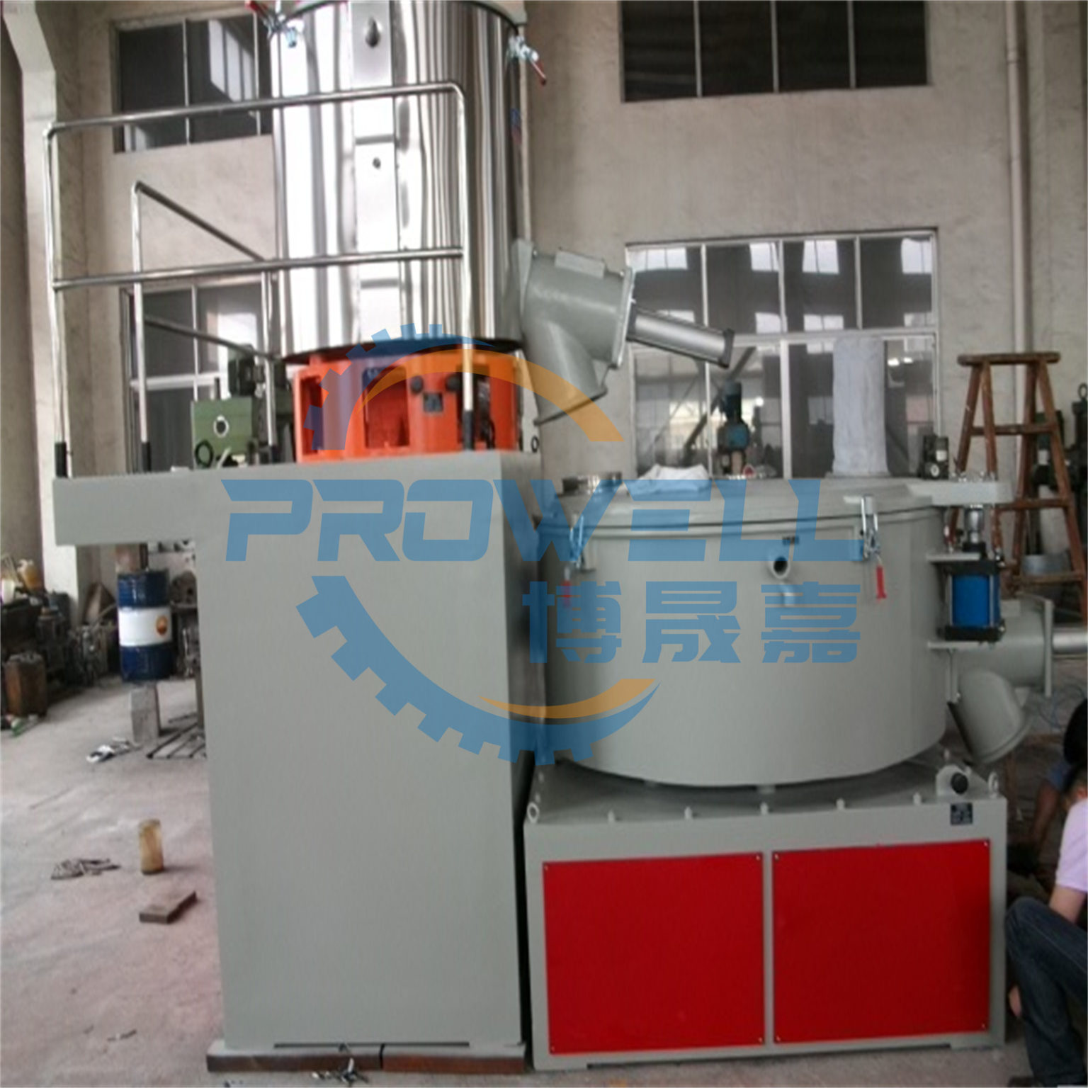 PLA Degradable Plastic Starch High Speed Mixer Polylactic acid Mixer