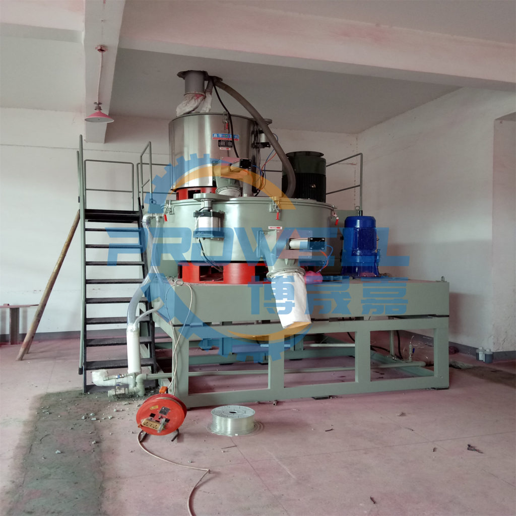 Plastic PVC Powder Mixer High Speed Mixing Unit | Compounding Mixer