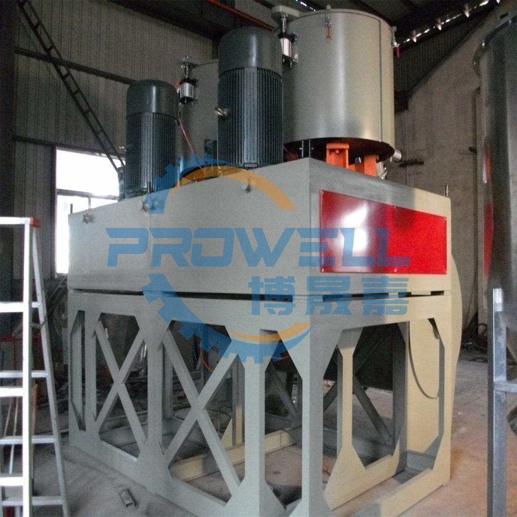 PVC Mixer SHR-800*2/4000 Horizontal High Speed Mixing Unit | Mixer Factory