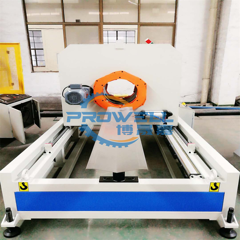 Plastic Pipe Extrusion Machine Cutter/PVC PE Large Pipe Dustless ...
