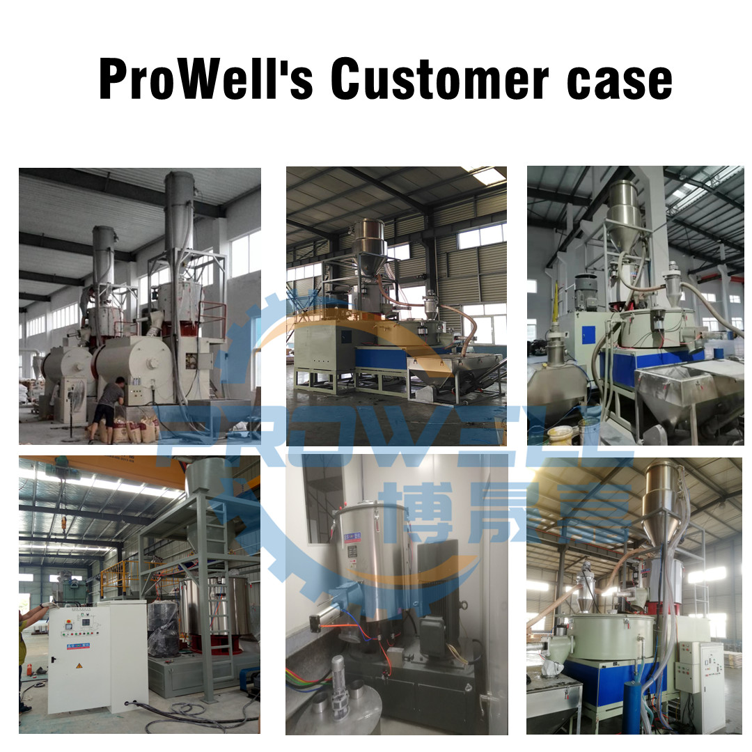 Automatic High Speed PVC Resin Vertical Mixer Machine Manufacturer