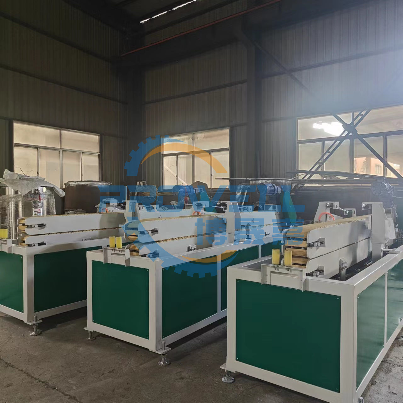 GFRP Rebar Pultrusion Line Rubber Haul off Machine | Automatic Cutter